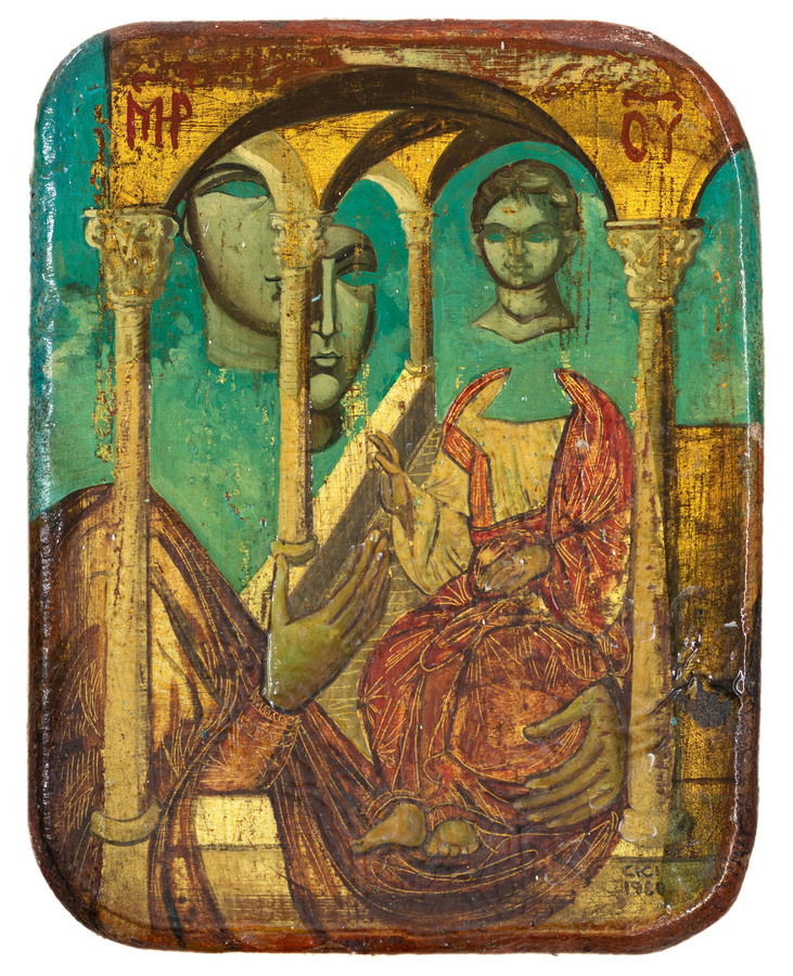 Explore Mother of God by Cici Sursock | Artscoops