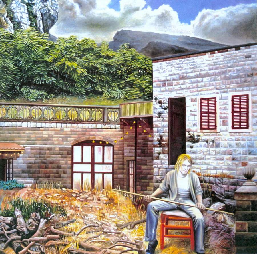 Explore The Musician in the Yard by Nada Ackel | Artscoops