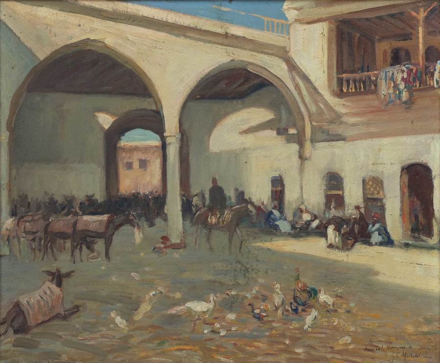 Explore Le Caravansérail à Alep by Georges Michelet | Artscoops