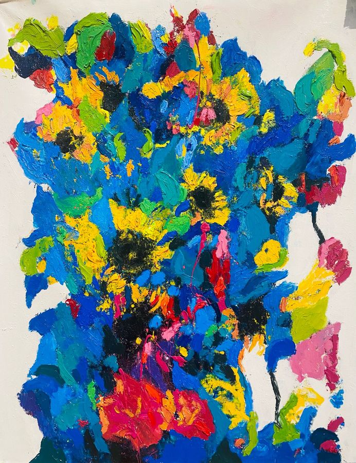 Appreciate Sunflowers 2 by Louma Rabah | Artscoops