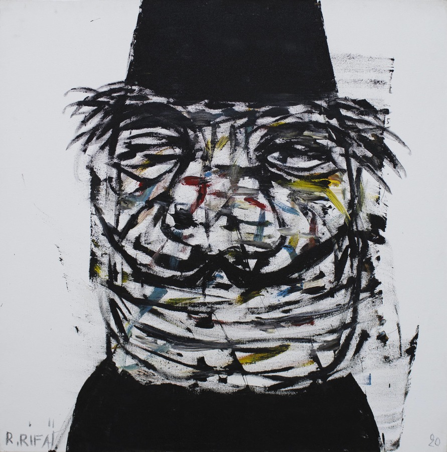 Discover Darwish in Black by Raouf Rifai | Artscoops