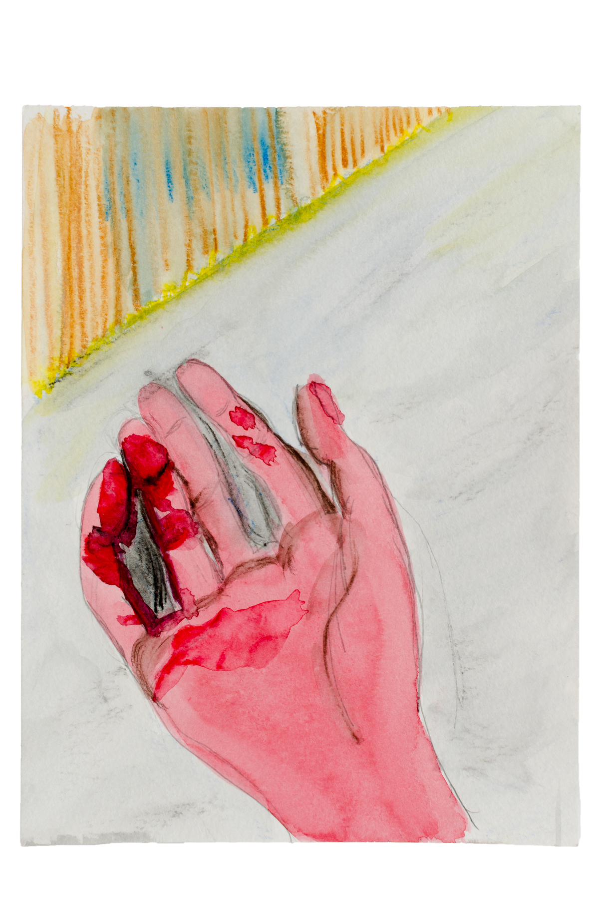Bleeding Hand | Artscoops