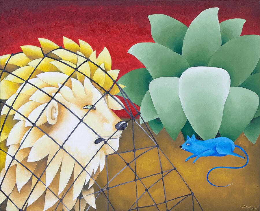 Delve into Le Lion et le Rat / The Lion and the Rat by Willy Aractingi ...