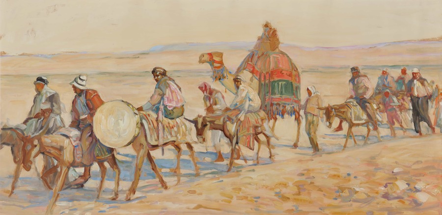 Delve into La Caravane by Georges Michelet | Artscoops