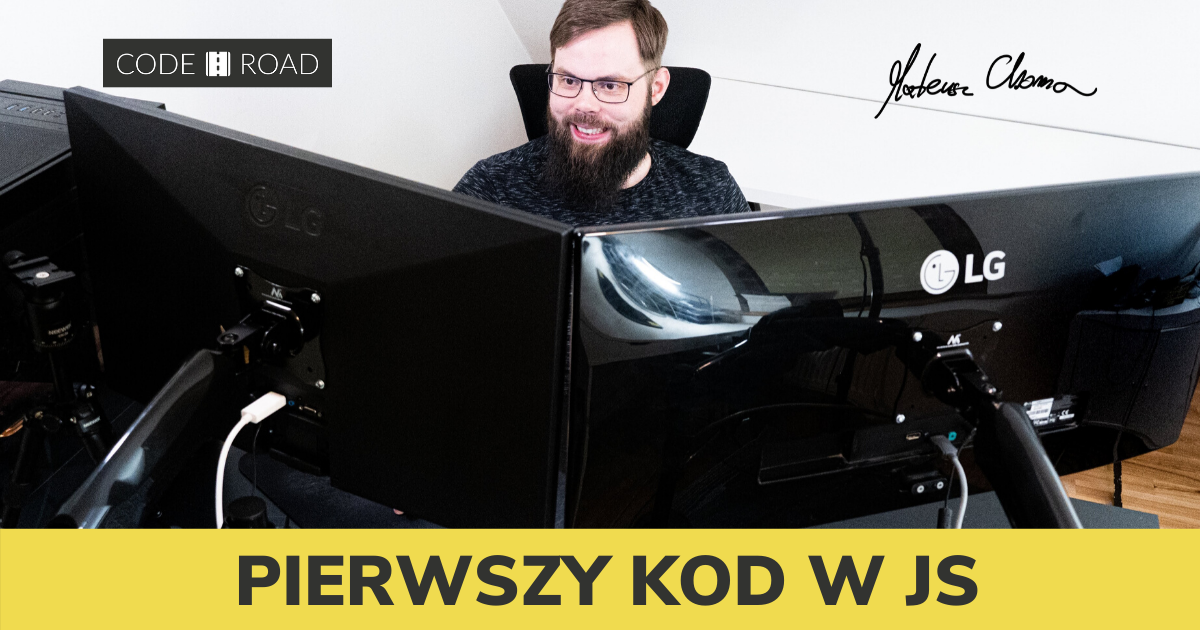Pierwszy kod w JavaScript