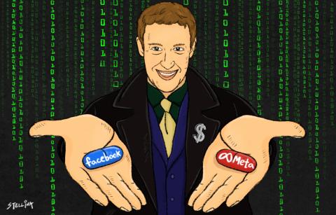Facebook becomes Meta | Cartoon Movement