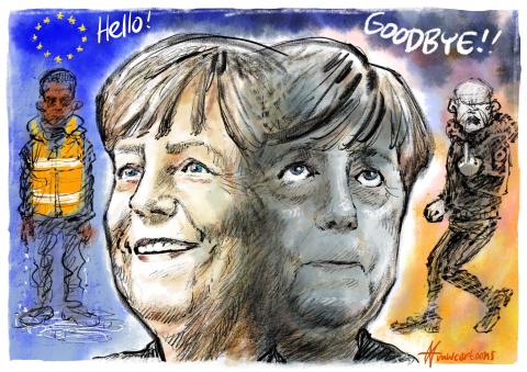 Angela Merkel, a cartoon retrospective | Cartoon Movement