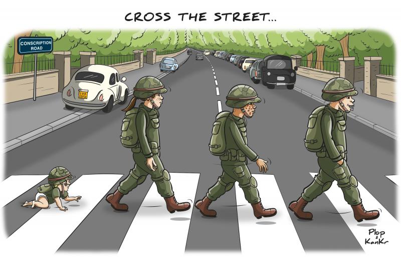 Conscription... | Cartoon Movement
