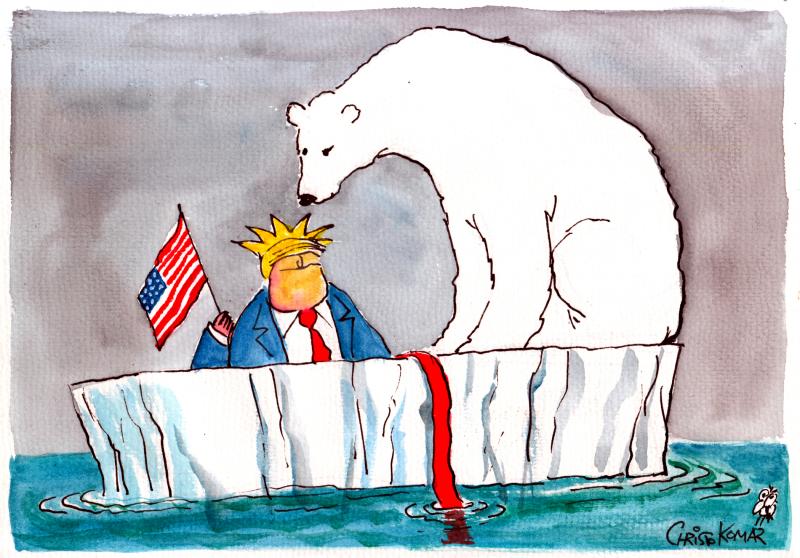 Trump in Davos | Cartoon Movement