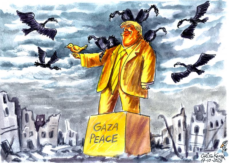 Gaza peace monument | Cartoon Movement