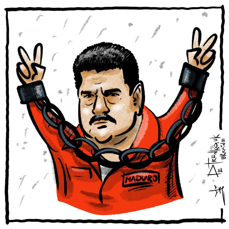 Maduro: Thank you, Trump, for being alive. | Cartoon Movement