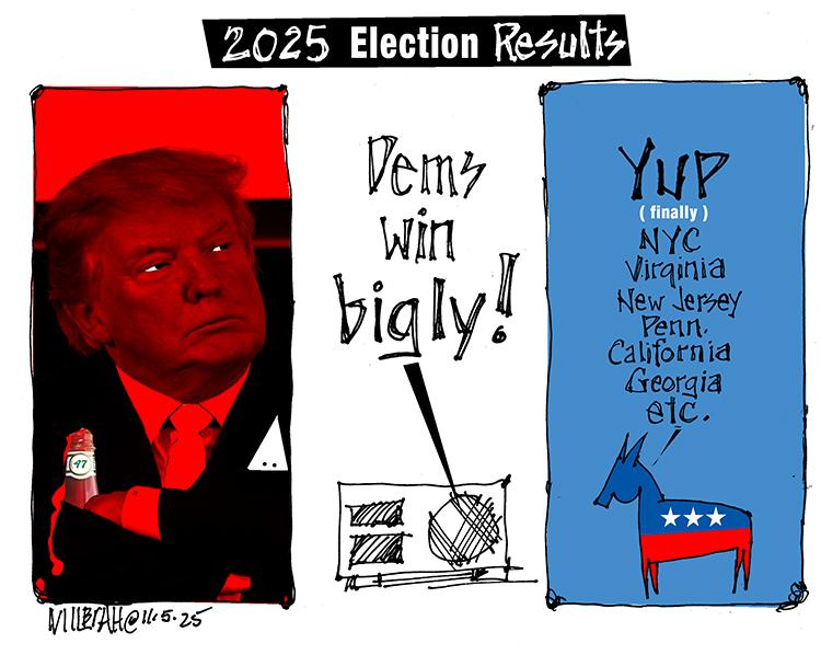 Off Year Election RESULTS...DEMS MAKE GAINS | Cartoon Movement