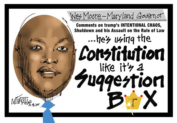 Governor Moore SAYS | Cartoon Movement