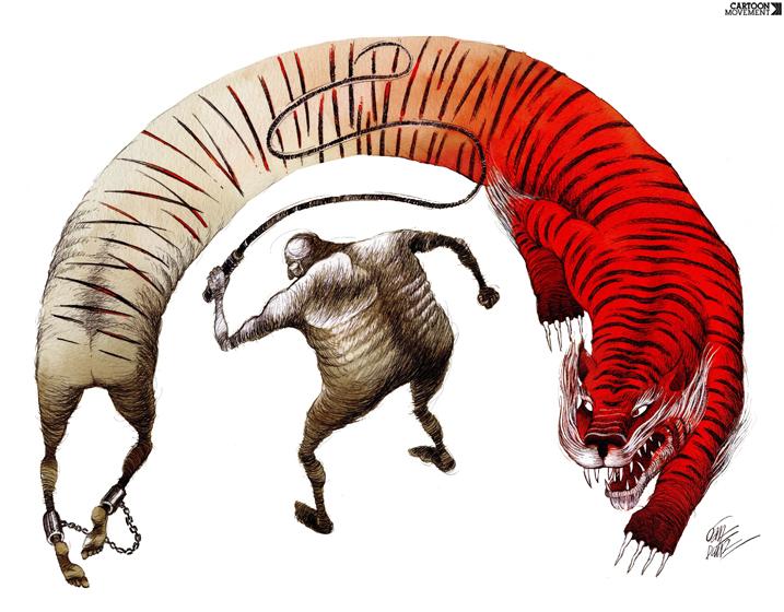 Repression/resistance | Cartoon Movement