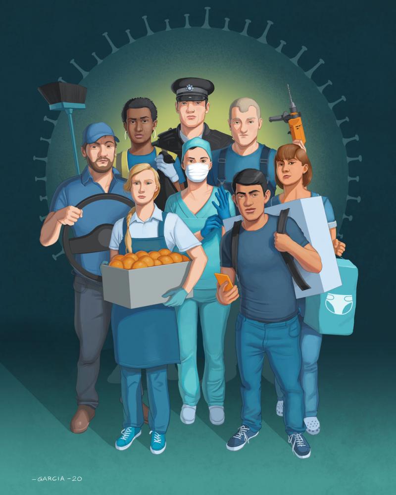 Invisible Covid-19 Heroes | Cartoon Movement