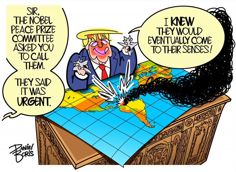 The Peace President | Cartoon Movement