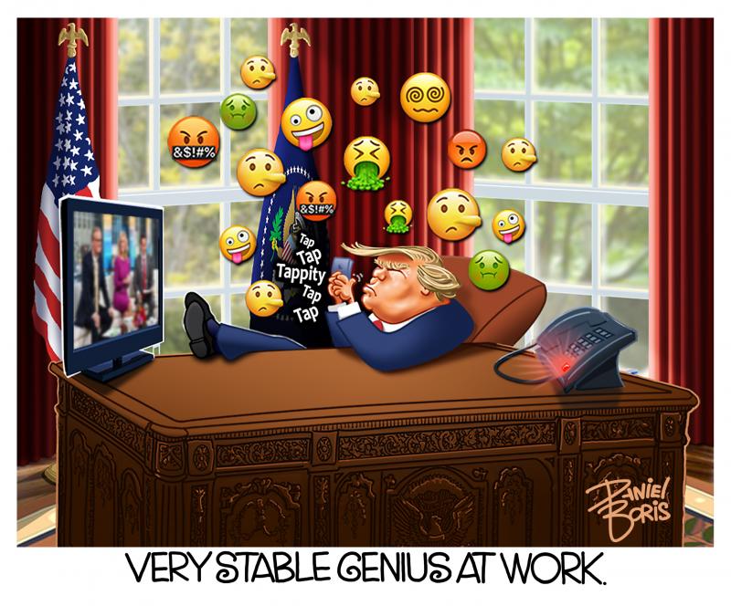 Very Stable Genius at Work | Cartoon Movement