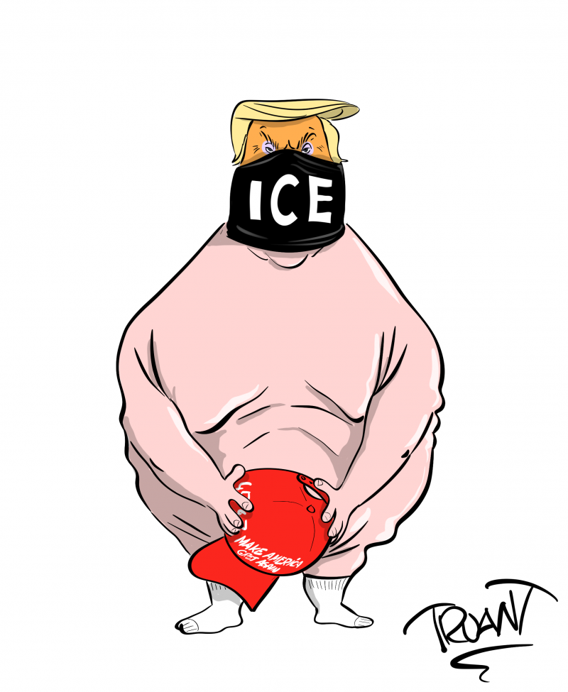 Trump watchtower | Cartoon Movement