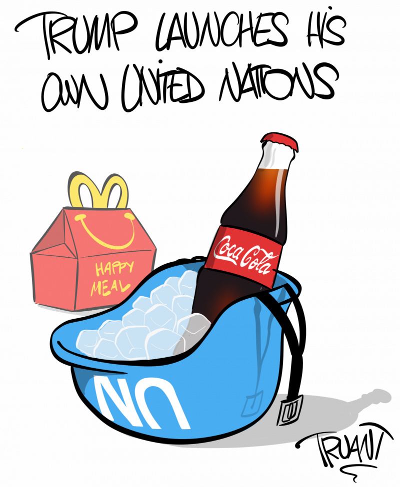 Trump watchtower | Cartoon Movement