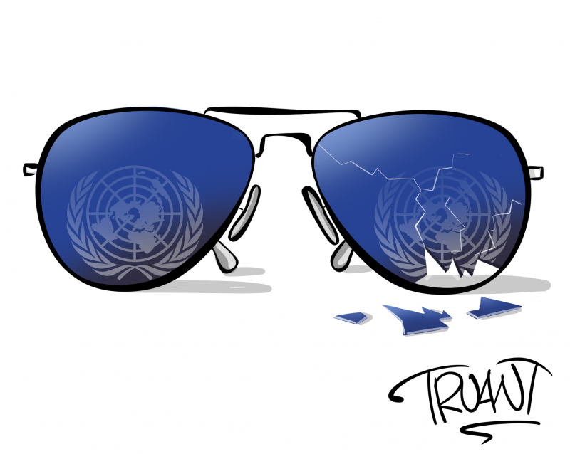 Trump watchtower | Cartoon Movement