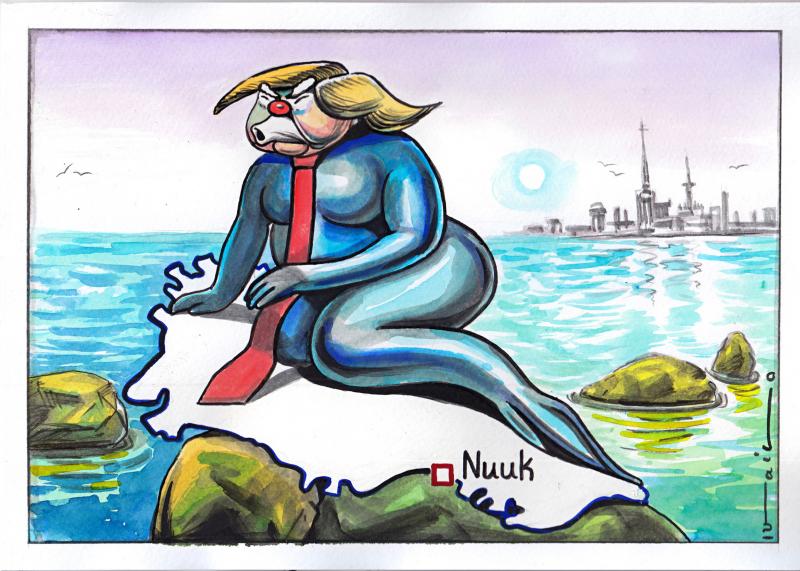 The new symbol of Copenhagen. | Cartoon Movement