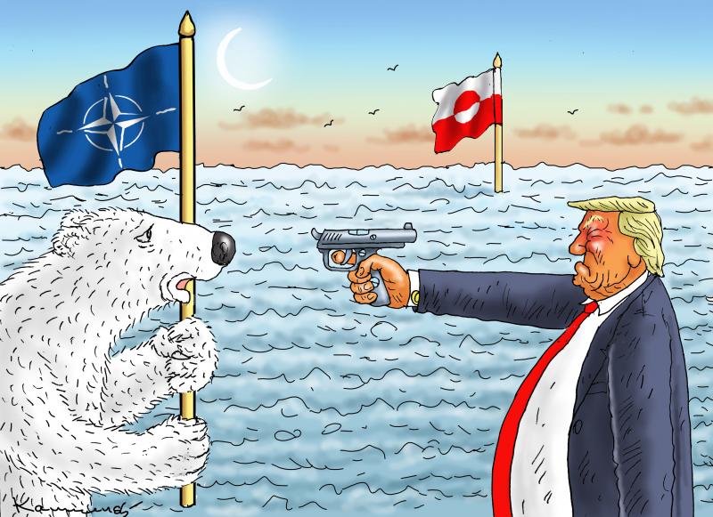 GREENLAND CONQUEROR TRUMP | Cartoon Movement