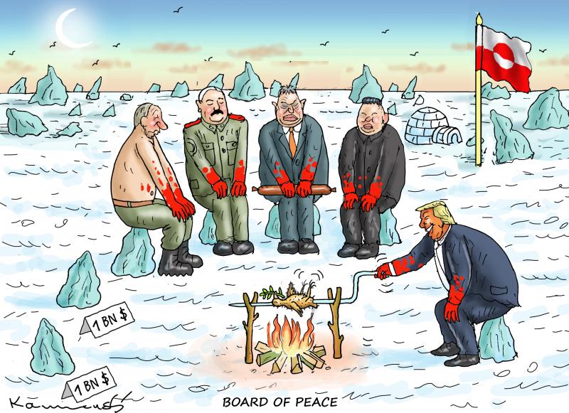 BOARD OF PEACE | Cartoon Movement