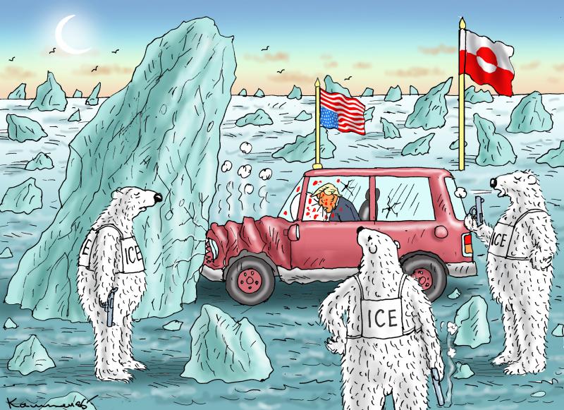TRUMP IN GREENLAND | Cartoon Movement