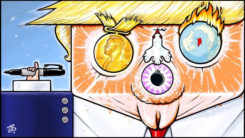 No Nobel .. No Peace ! | Cartoon Movement