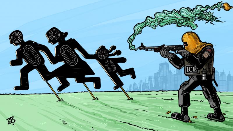 Trump’s nice way, & Trump’s bad way ! | Cartoon Movement