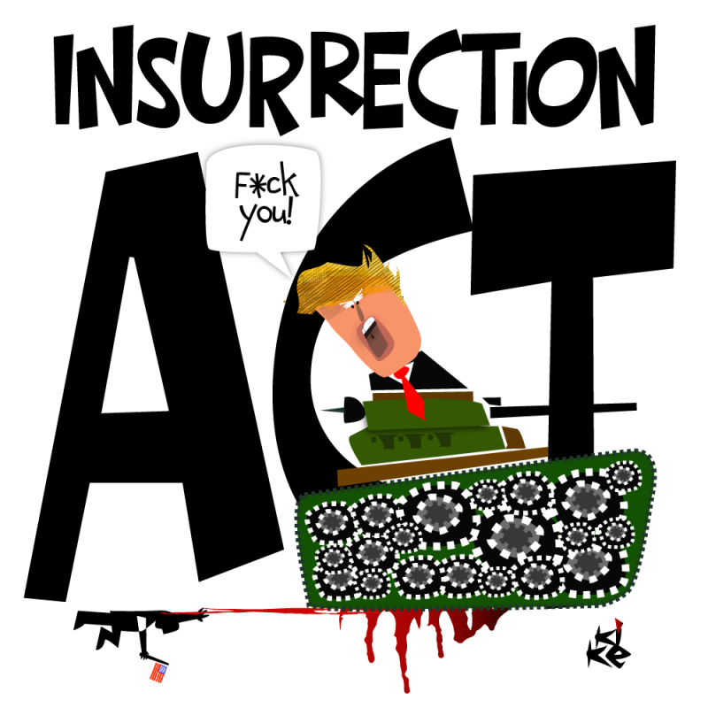 Insurrection Act | Cartoon Movement