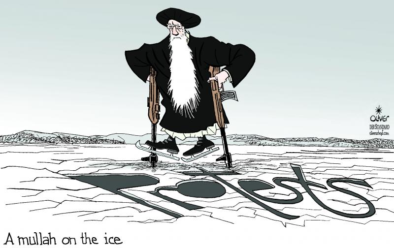 A mullah on the ice | Cartoon Movement