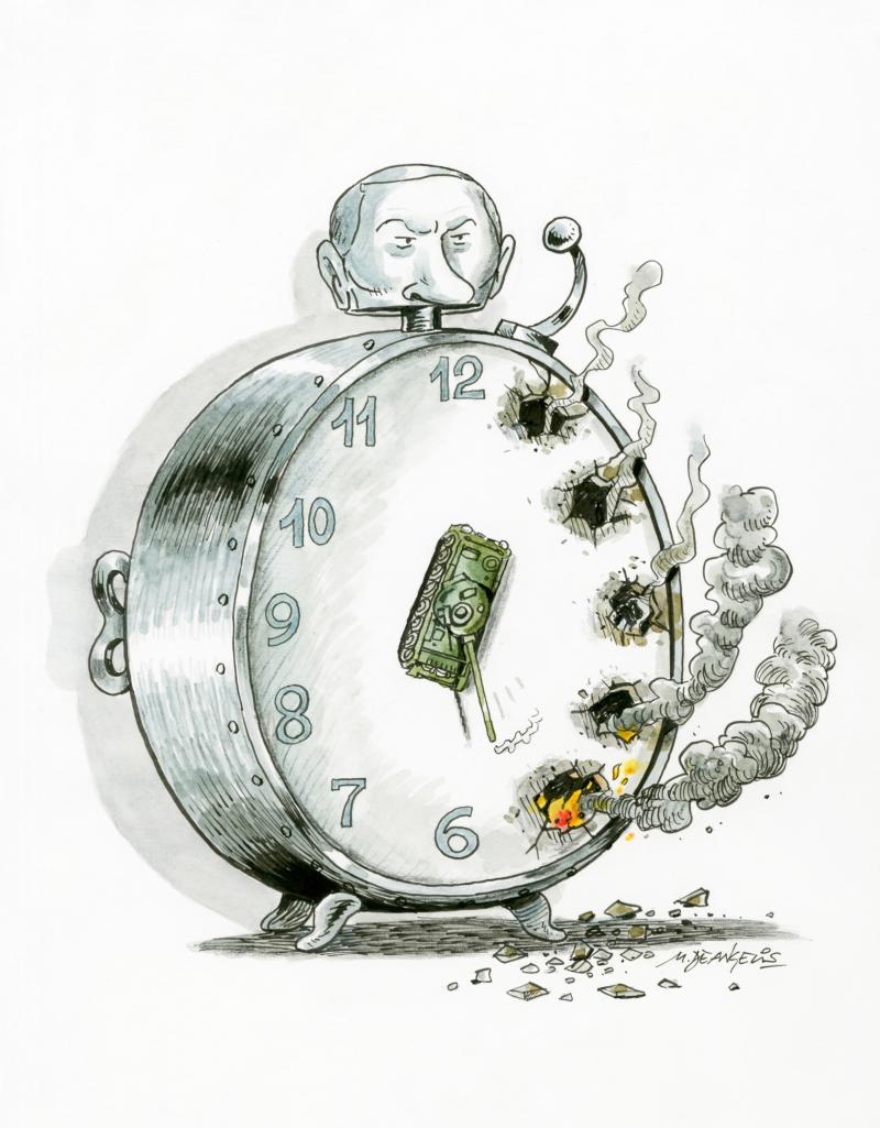 Putin's clock | Cartoon Movement