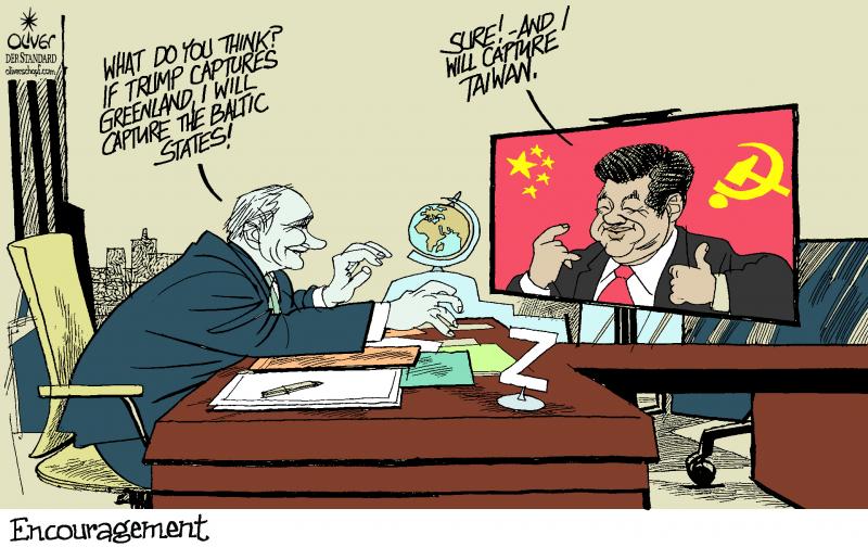 Winter storm in the U. S. | Cartoon Movement