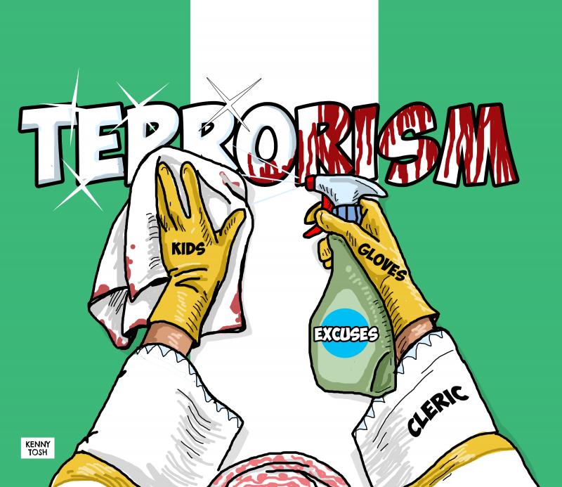 Sanitizing Terrorism | Cartoon Movement
