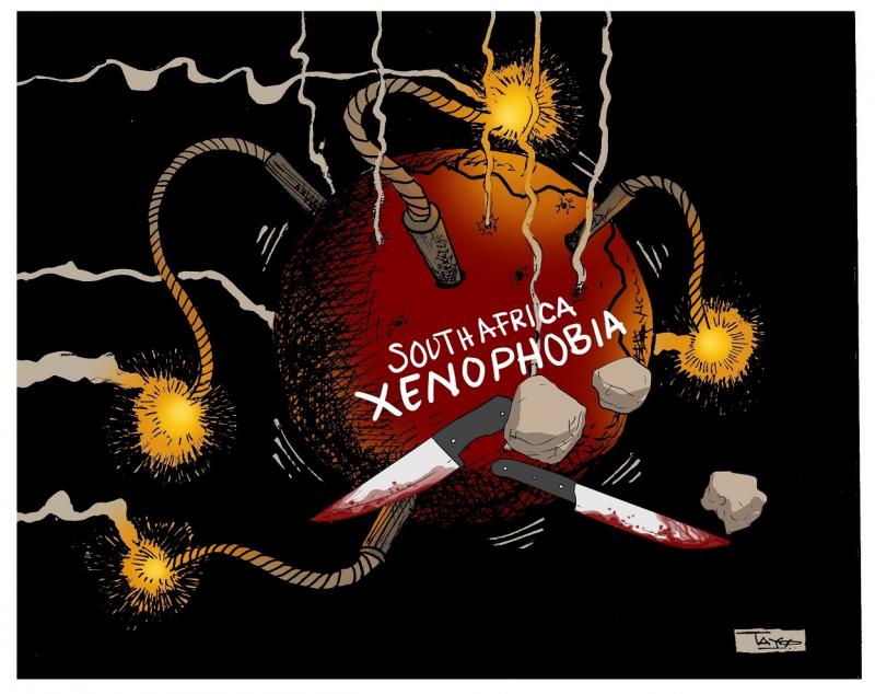 South Africa's Xenophobia | Cartoon Movement