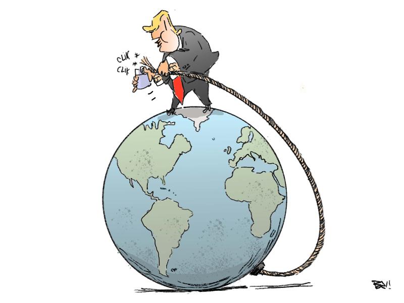 The terrorist. | Cartoon Movement