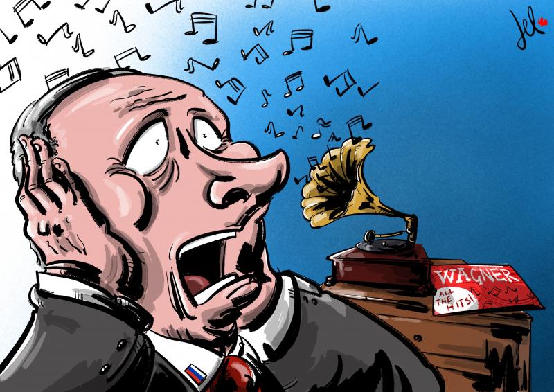 Blinken In Israel Cartoon Movement