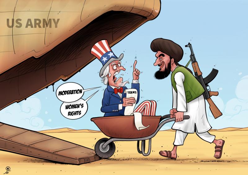 US conditions for recognizing the Taliban | Cartoon Movement