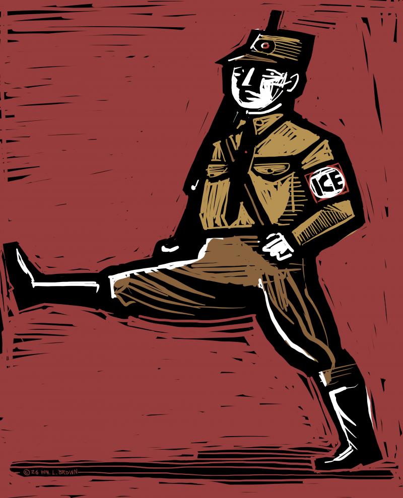 ICE Thug | Cartoon Movement