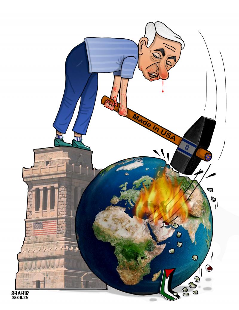 Netanyahu seeks to destroy himself and the world! | Cartoon Movement