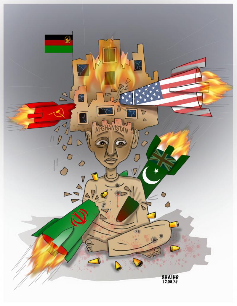 Afghanistan in 4 decades under fire and smoke! | Cartoon Movement