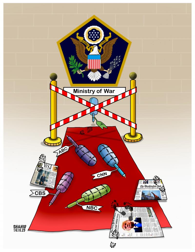 Pentagon and media attack! | Cartoon Movement