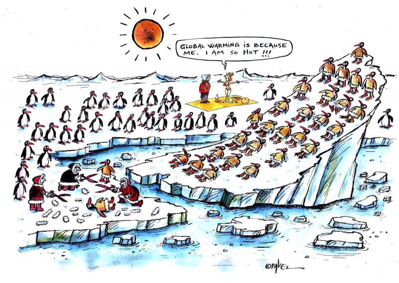 Everything is getting hotter / Andreea | Cartoon Movement