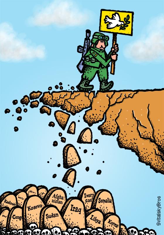 On the road to peace | Cartoon Movement