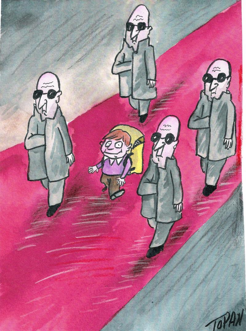 security in school | Cartoon Movement