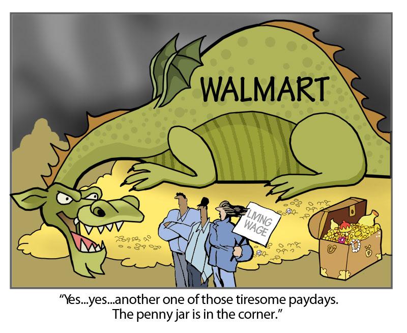 Walmart Pay Day Cartoon Movement Walmart Pay Day Cartoon Movement