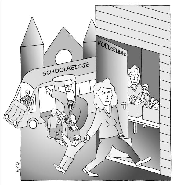 Peleia : Voedselbank - kinderen in armoede | Cartoon Movement