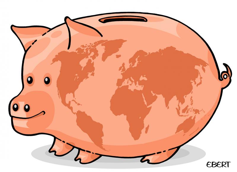 World Money Jar | Cartoon Movement