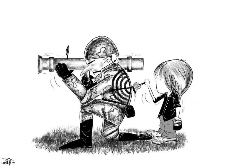 Child in war | Cartoon Movement